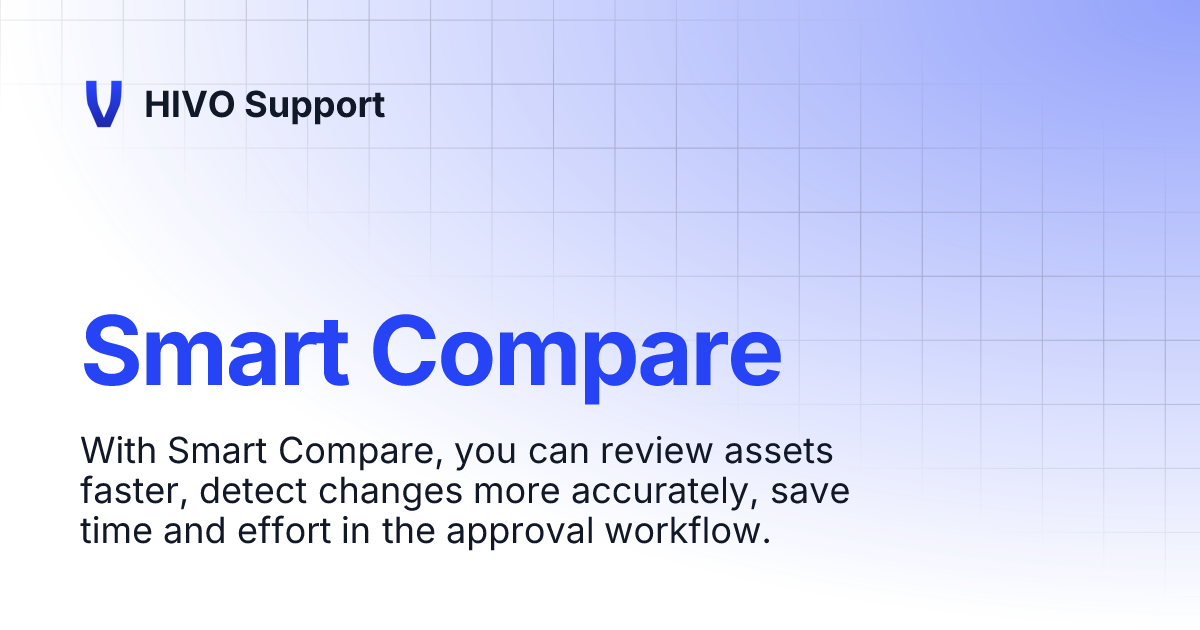 Smart Compare | HIVO Support